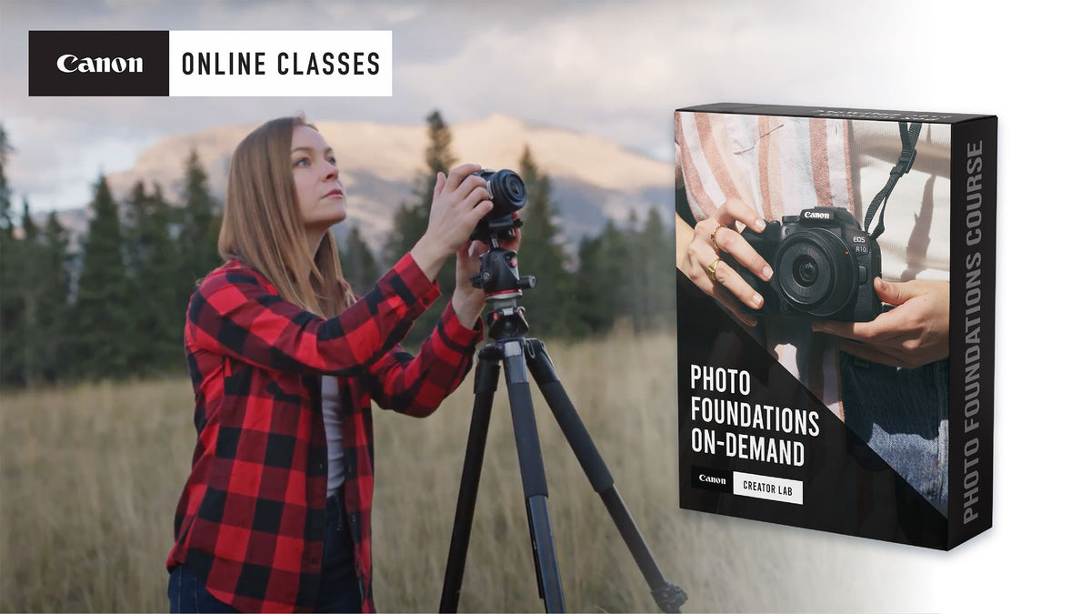 On Demand Photo & Video Courses – Canon Online Classes.